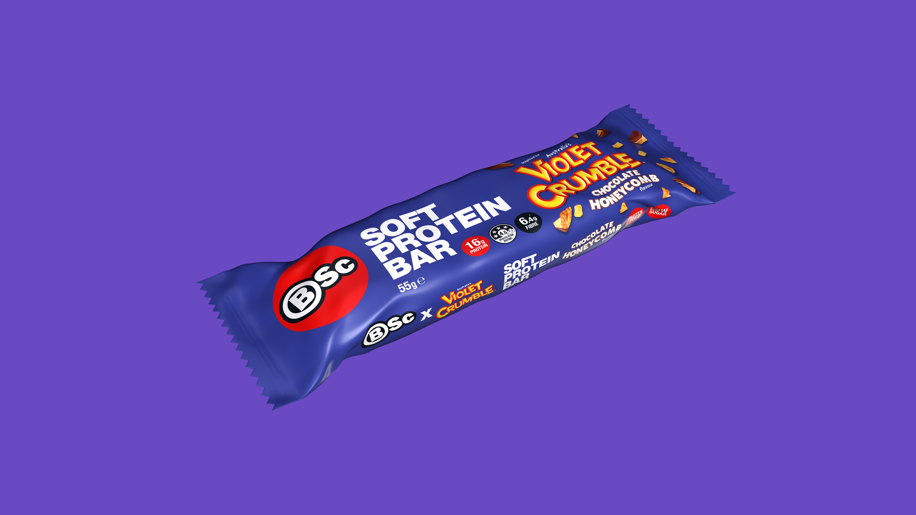 BSc and Menz Violet Crumble Join Forces to Launch A New Protein Bar - TDP