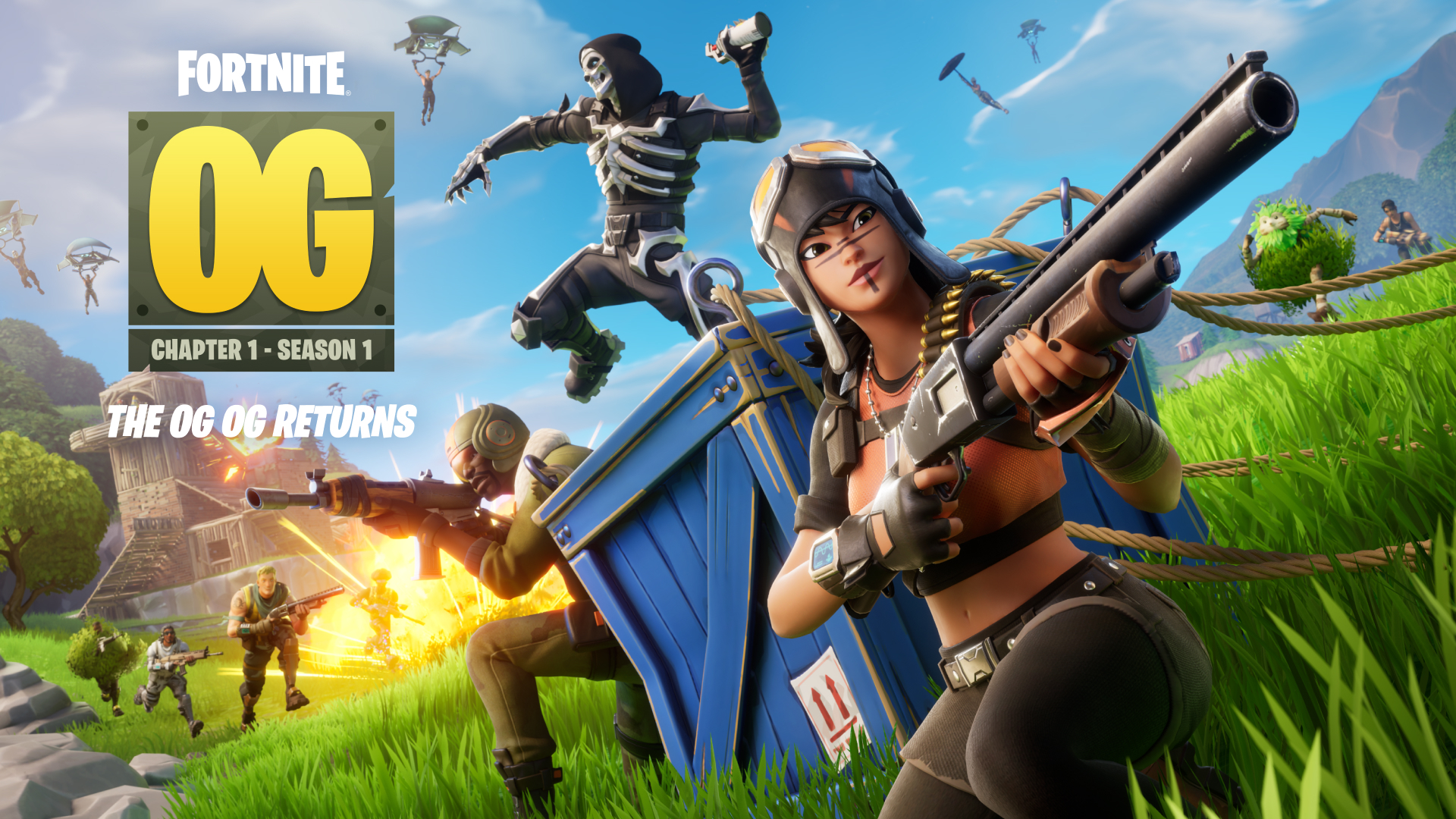 Fortnite’s OG Chapter 1 Season 1 Returns Permanently! | Tech Drive Play