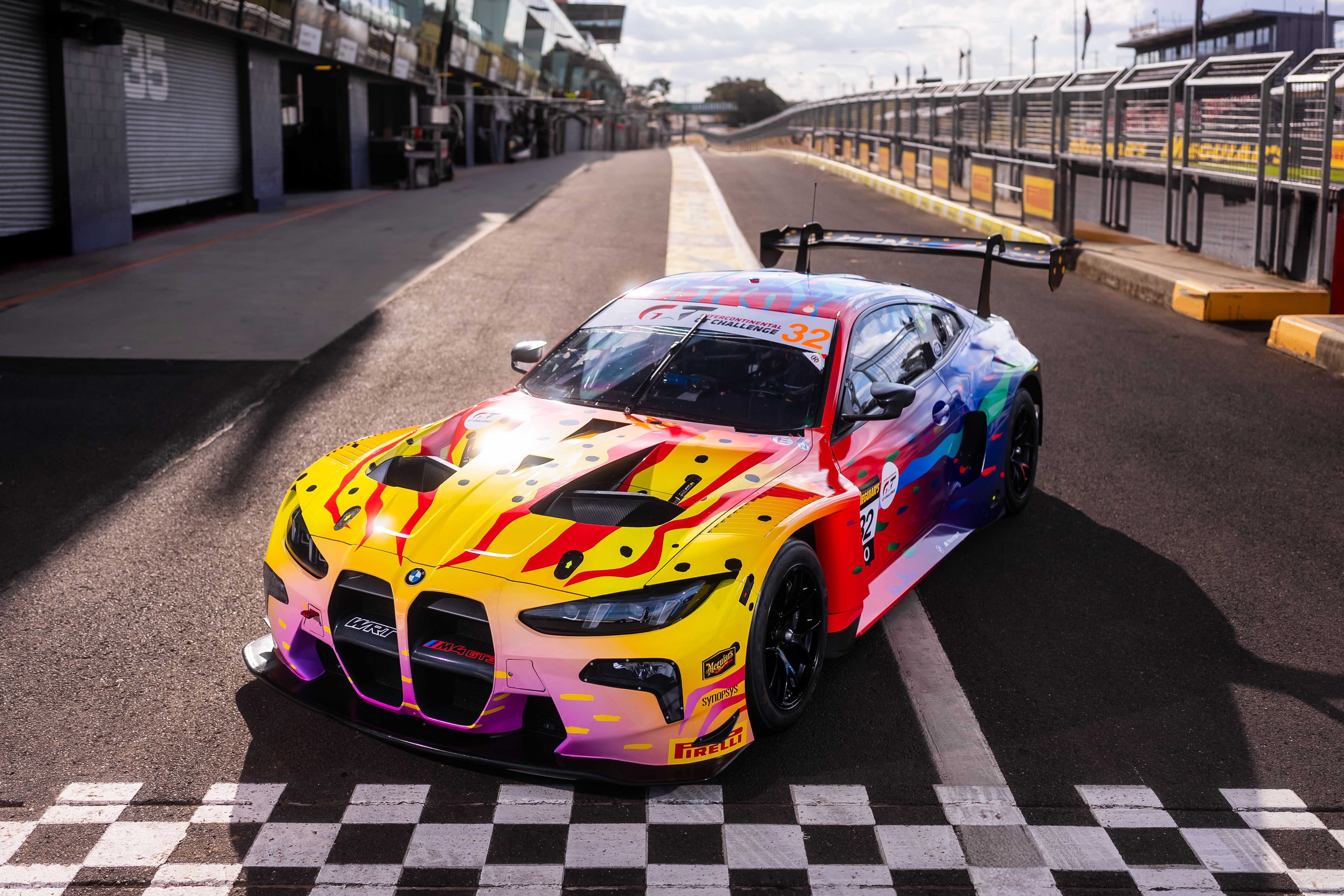 WRT Brings Ken Done Art Car To Bathurst In Style Weekend | TechDrivePlay